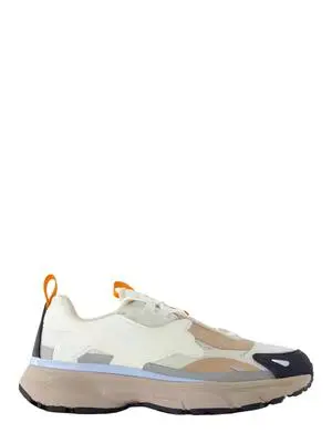 Maison Kitsuné Sora Runners Panelled Sneakers - White
