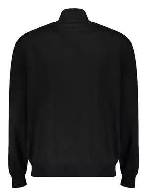 Paul & Shark Zip-fastening High-neck Sweater - Black