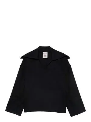 SEMICOUTURE Long Sleeved Sweater - Blue