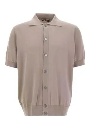 FILIPPO DE LAURENTIIS Cotton Shirt - Grey