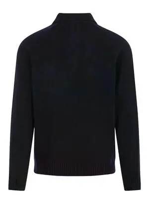ROBERTO COLLINA Button-up Flap-pocket Cardigan - Blue