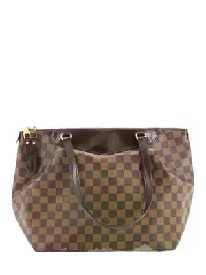 LOUIS VUITTON Damier Westminster Gm Tote Bag - Brown