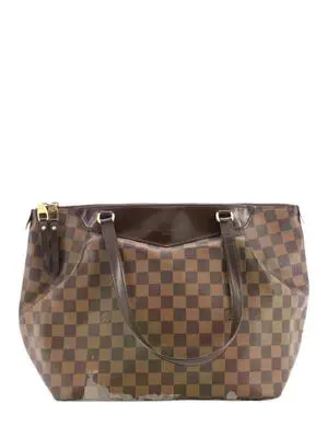 LOUIS VUITTON Damier Westminster Gm Tote Bag - Brown