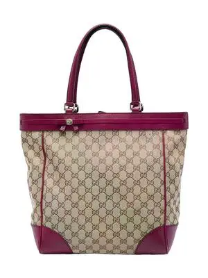 Gucci Gg Canvas Mayfair Tote Bag - Neutrals
