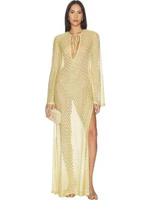Missoni Long Cover Up Dress In . Also - Yellow
