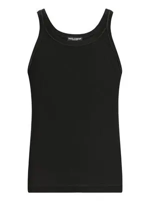 Dolce & Gabbana Canotta T-shirts And Polos - Black
