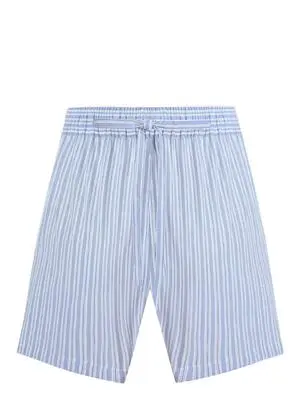 Dolce & Gabbana Striped Poplin Shorts - Multicolor