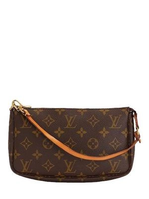 FWRD RENEW Louis Vuitton Monogram Pochette Accessoires Shoulder Bag - Brown