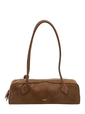 Alaïa Le Teckel Leather Tote Bag - Brown