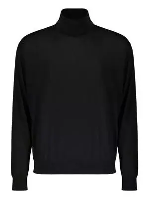 Paul & Shark High-neck Virgin Wool Sweater - Black