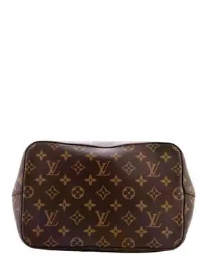 LOUIS VUITTON Louis Vuitton Monogram Canvas MM Bucket Bag Red