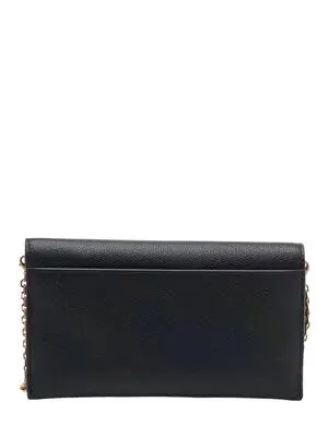 Dior Christian Dior 2018 Saddle Chain-Strap Cross Body Bag Black