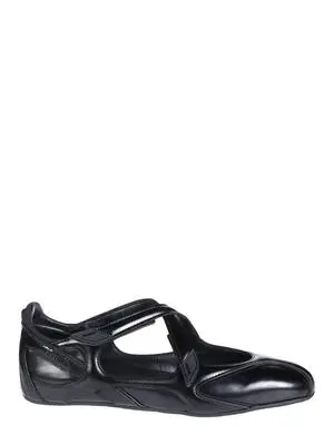Attico Ballet Pumps - Black
