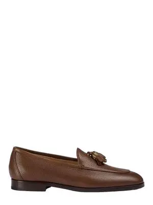 DOUCAL'S Doucal's Tassel Loafers Brown