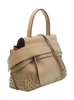 TOD'S Tod's Vintage Wave Tote Bag Neutrals