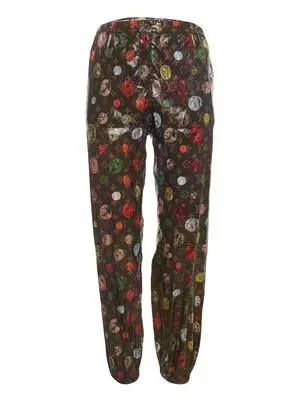 LOUIS VUITTON X Fornasetti Cameo Print Track Pants - Brown
