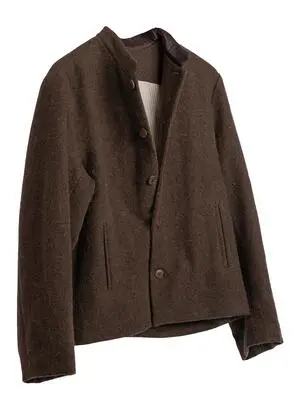CHARKHA & LOOM Shepherd Wool Jacket - Black