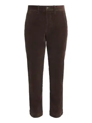 Polo Ralph Lauren Stretch-cotton Corduroy Bedford Trousers - Brown