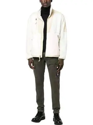 Alpha Industries Logo-patch Cargo Trousers - Grey