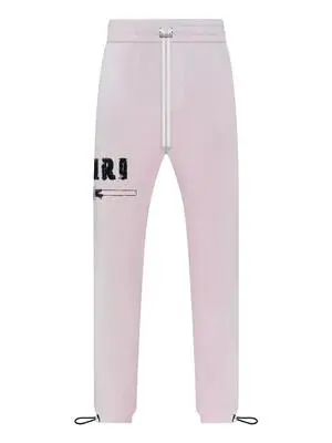 Amiri Logo-embellished Track Pants - Pink
