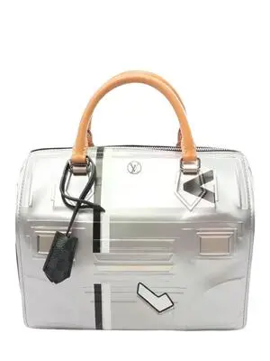 LOUIS VUITTON Speedy 25 Handbag - Silver