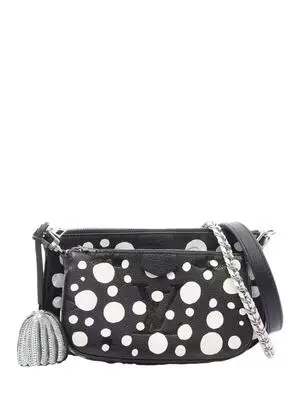 LOUIS VUITTON Yayoi Kusama Monogram Giant Empreinte Infinity Dots Multi Pochette Accessoires - Black