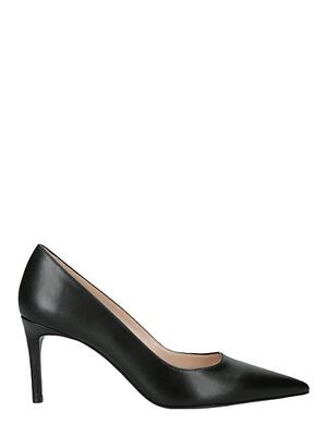 STUART WEITZMAN Power 75 Leather Courts - Black