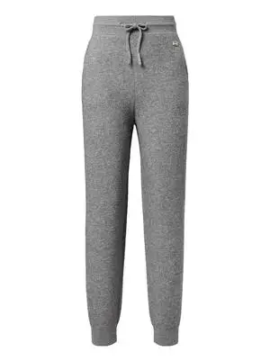 Victoria Beckham Wool And Cashmere Sweatpants - Grey