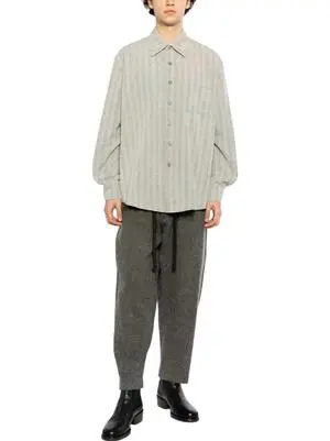 UMA WANG Drawstring Trousers - Grey