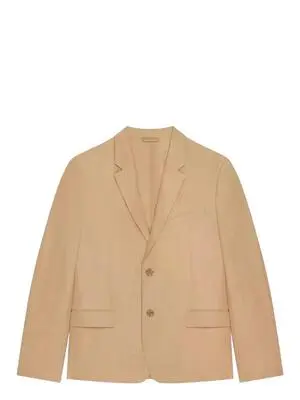 Givenchy Unconstructed Notch-lapel Jacket - Neutrals