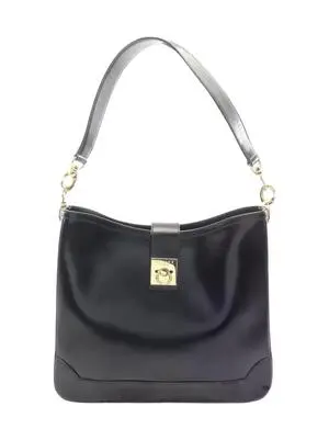 Celine Leather Tote Bag - Black