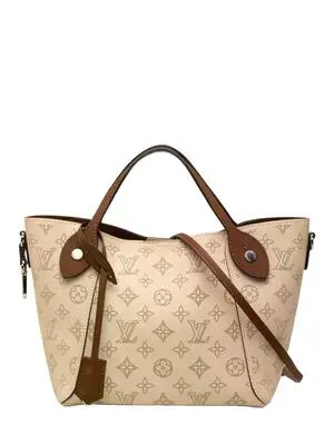 LOUIS VUITTON Monogram Mahina Hina Pm Satchel - Neutrals