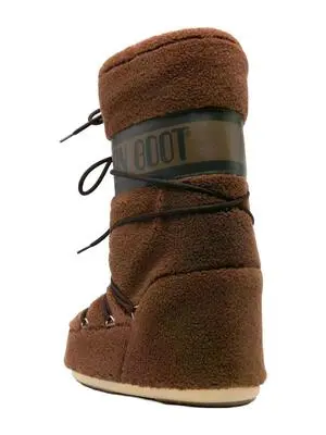 Moon Boot Icon Fleece Boots - Brown