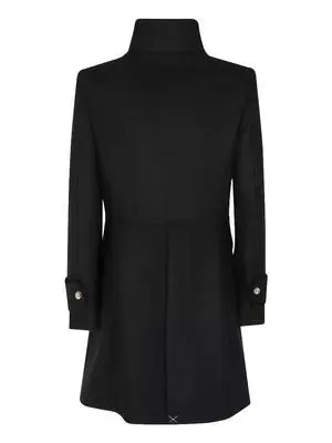 FAY Virginia Toggle-fastening Coat - Black