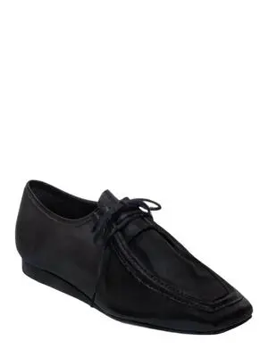 Bernardo Bernardo Tate Square-Toe Derby Shoes Black