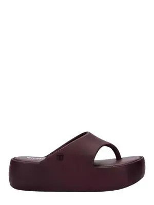 Melissa Melissa Free Platform Thong Sandals Red