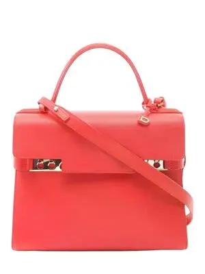 Delvaux 2000s Mm Tempête Tote Bag - Red