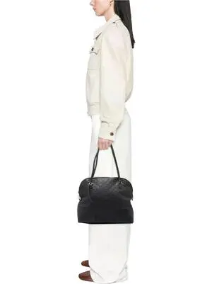 Gucci Sima Bree Dome Tote Bag - Brown