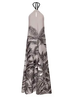 ANDRES OTALORA Embellished Tropical Maxi Dress - Print