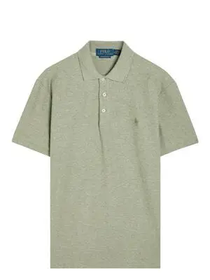 Polo Ralph Lauren Waffle Cotton Polo Shirt - Green