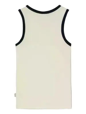 Carrera Eyewear Ferraz Ribbed-knit Tank Top - Neutrals