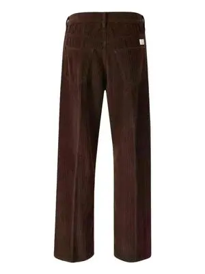 NINE:INTHE:MORNING Corduroy Straight-leg Trousers - Brown