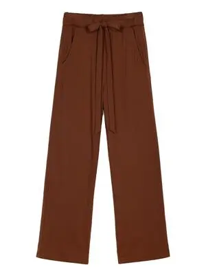 WEARTWO LONDON Goddess Wide Leg Trousers - Brown