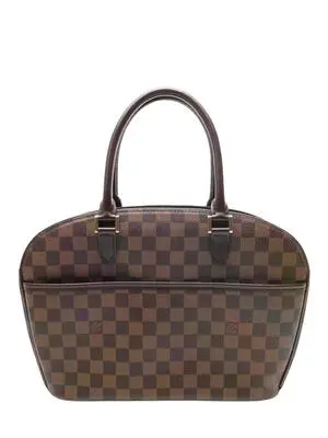 LOUIS VUITTON Damier Ebene Canvas Tote Bag - Brown