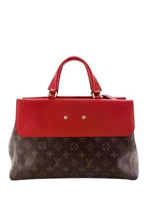 LOUIS VUITTON Louis Vuitton Venus Handbag Monogram Canvas And Leather Satchel Red