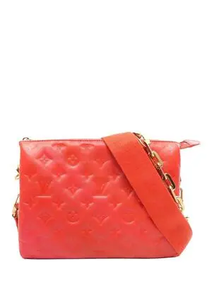 LOUIS VUITTON Louis Vuitton Coussin PM Monogram Shoulder Bag Red