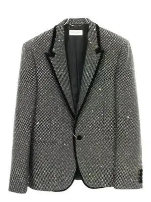 Saint Laurent Tailored Blazer - Black