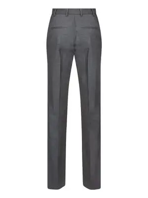 Giuseppe Di Morabito Sewn-crease Straight-leg Trousers - Grey