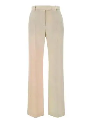 Eleventy Herringbone Tailored Trousers - Neutrals
