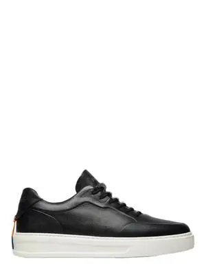 BARRACUDA Perforated-detail Lace-up Sneakers - Black